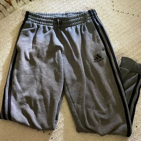 adidas | Pants | Adidas Mens Jogger Style Sweatpants In Grey | Poshmark
